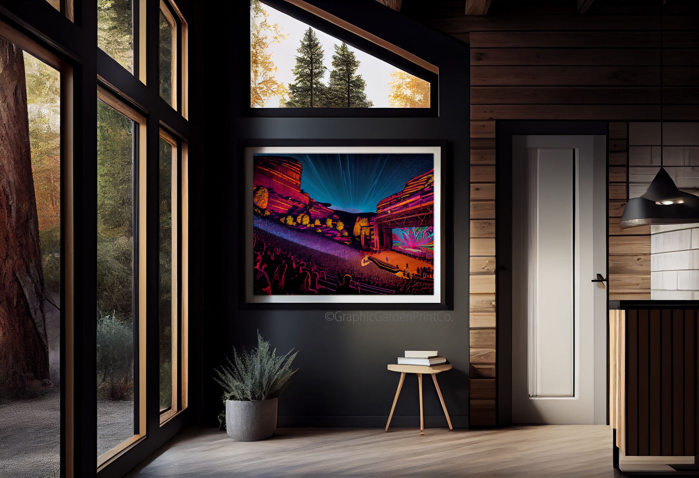 Red Rocks Park & Amphitheatre Wall Art, Morrison Colorado Horizontal ...