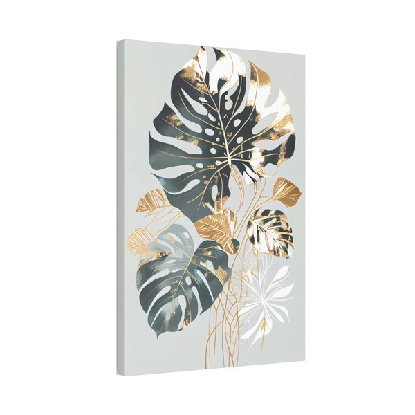 Botanical Canvas - Etsy