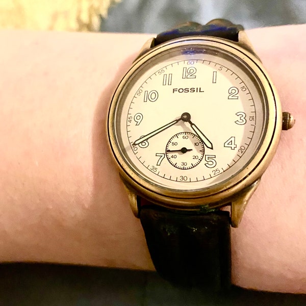 Fossil Vintage Watch - Etsy