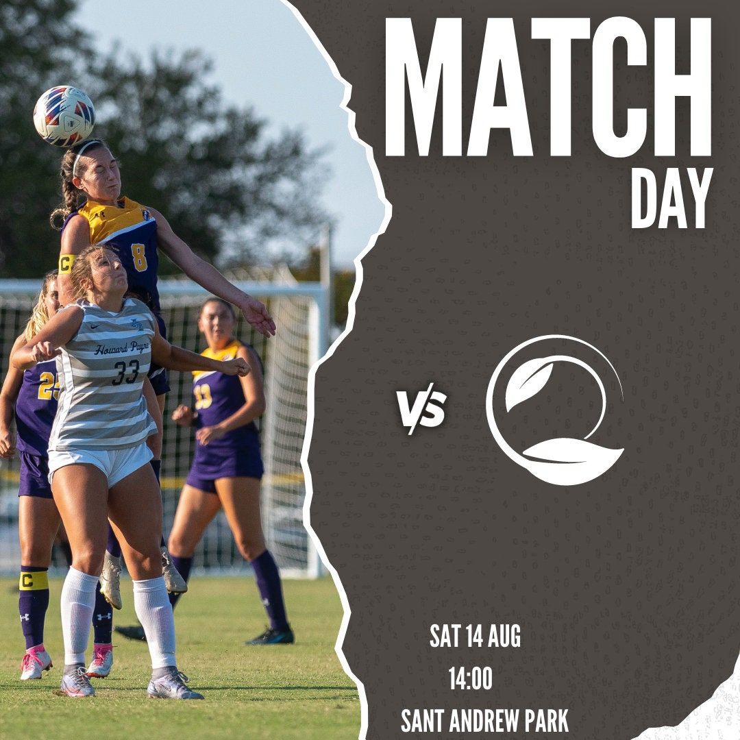 Game/match Day Templates for Your Sport Club - Etsy
