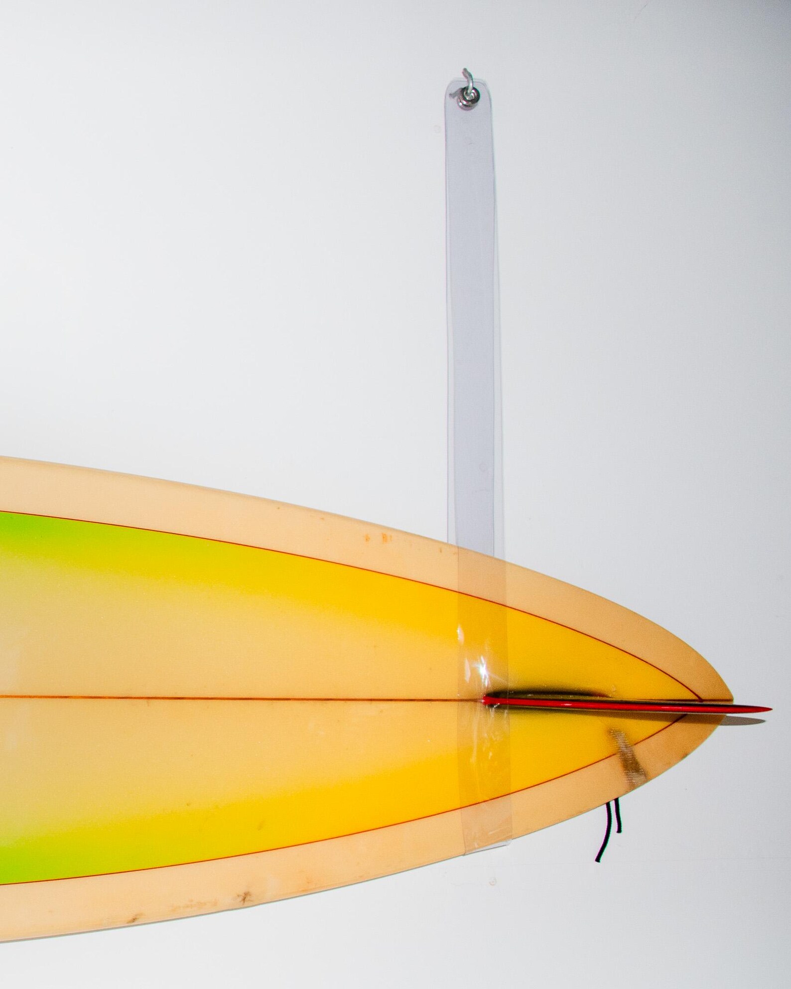 Clear Surfboard Hanging Straps - Longboard Surfboard Wall Mounting ...