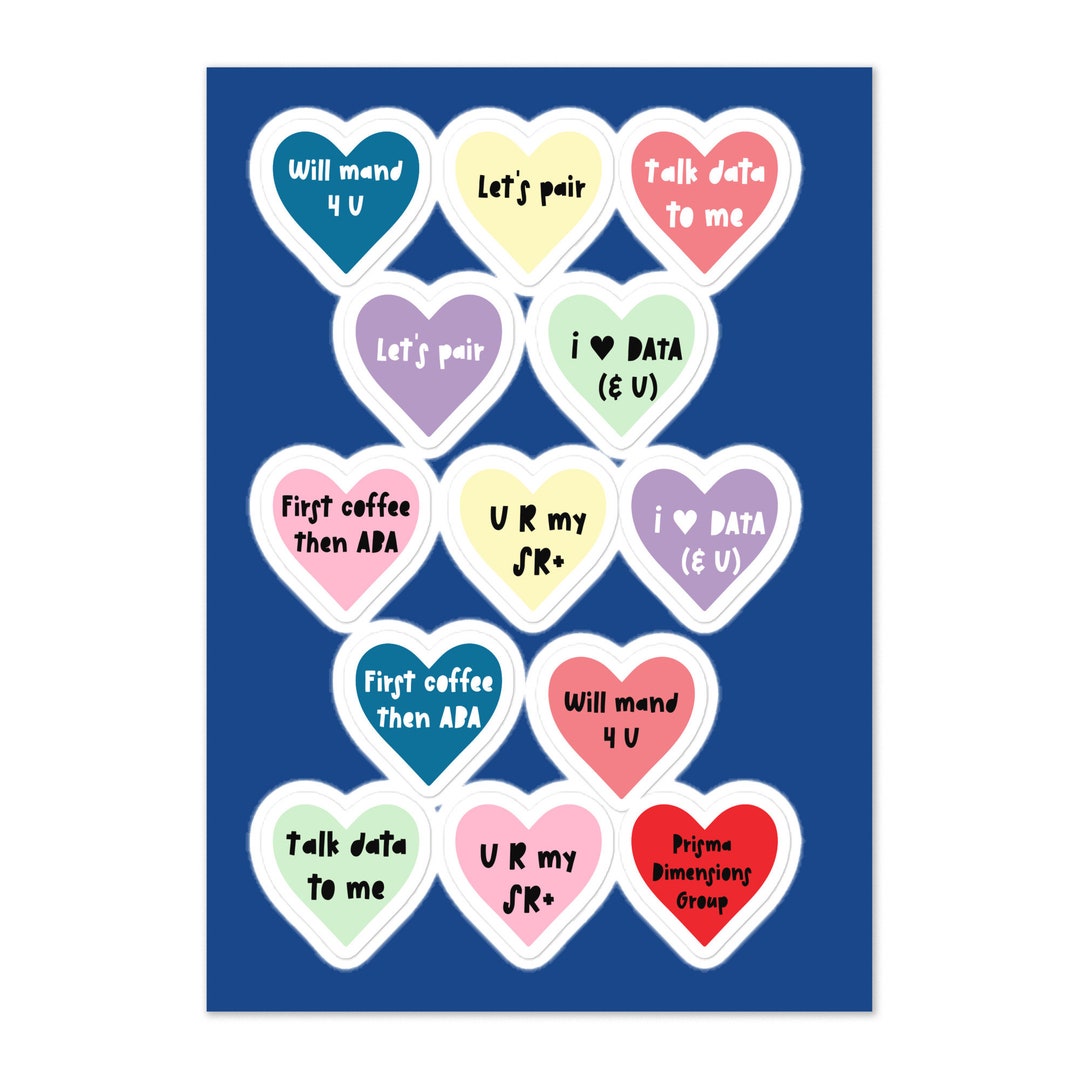 Love ABA Sticker Sheet - Etsy