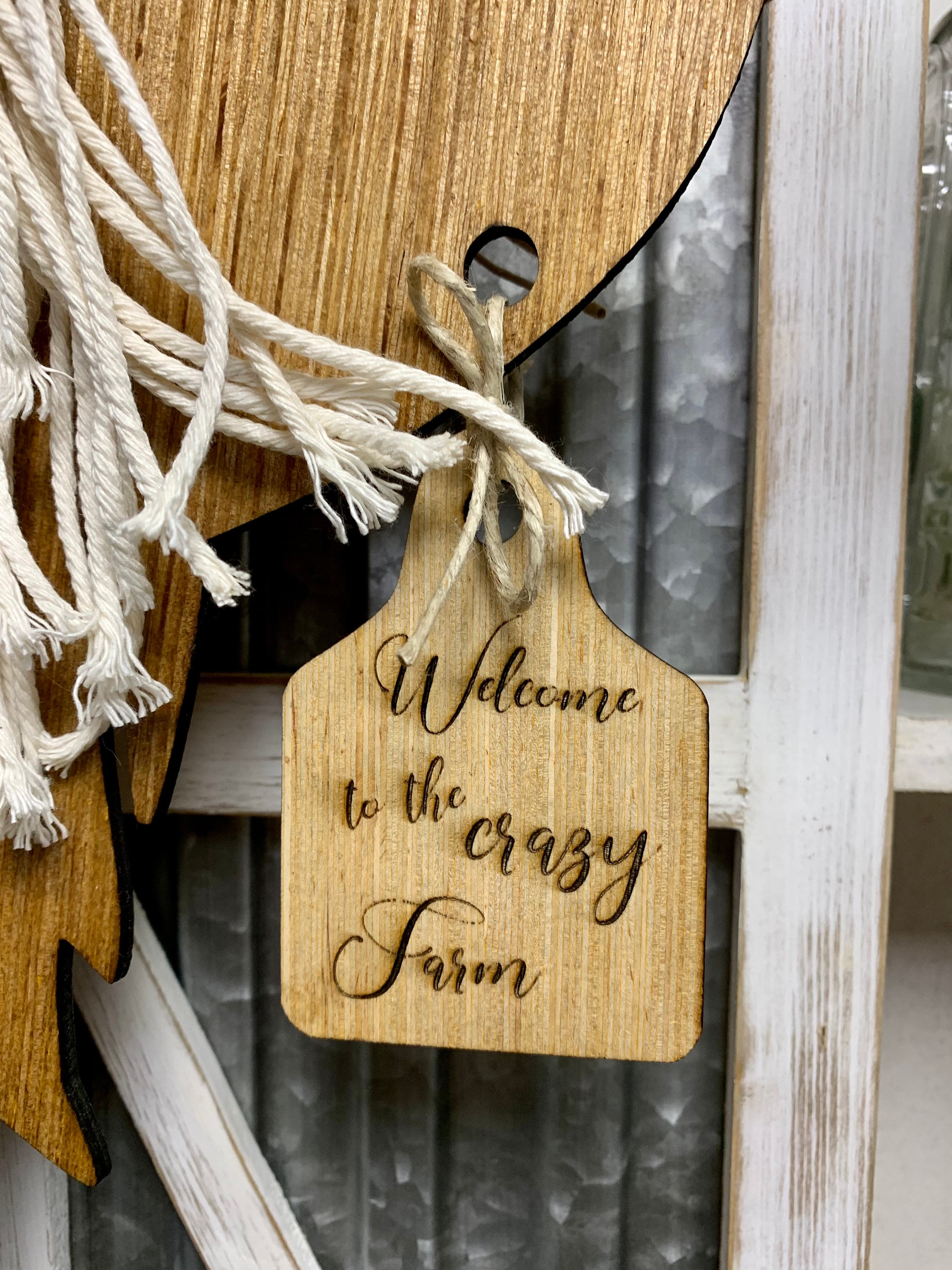 Highland Cow Door Greeter/hanger - Etsy