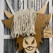 Highland Cow Door Greeter/hanger - Etsy