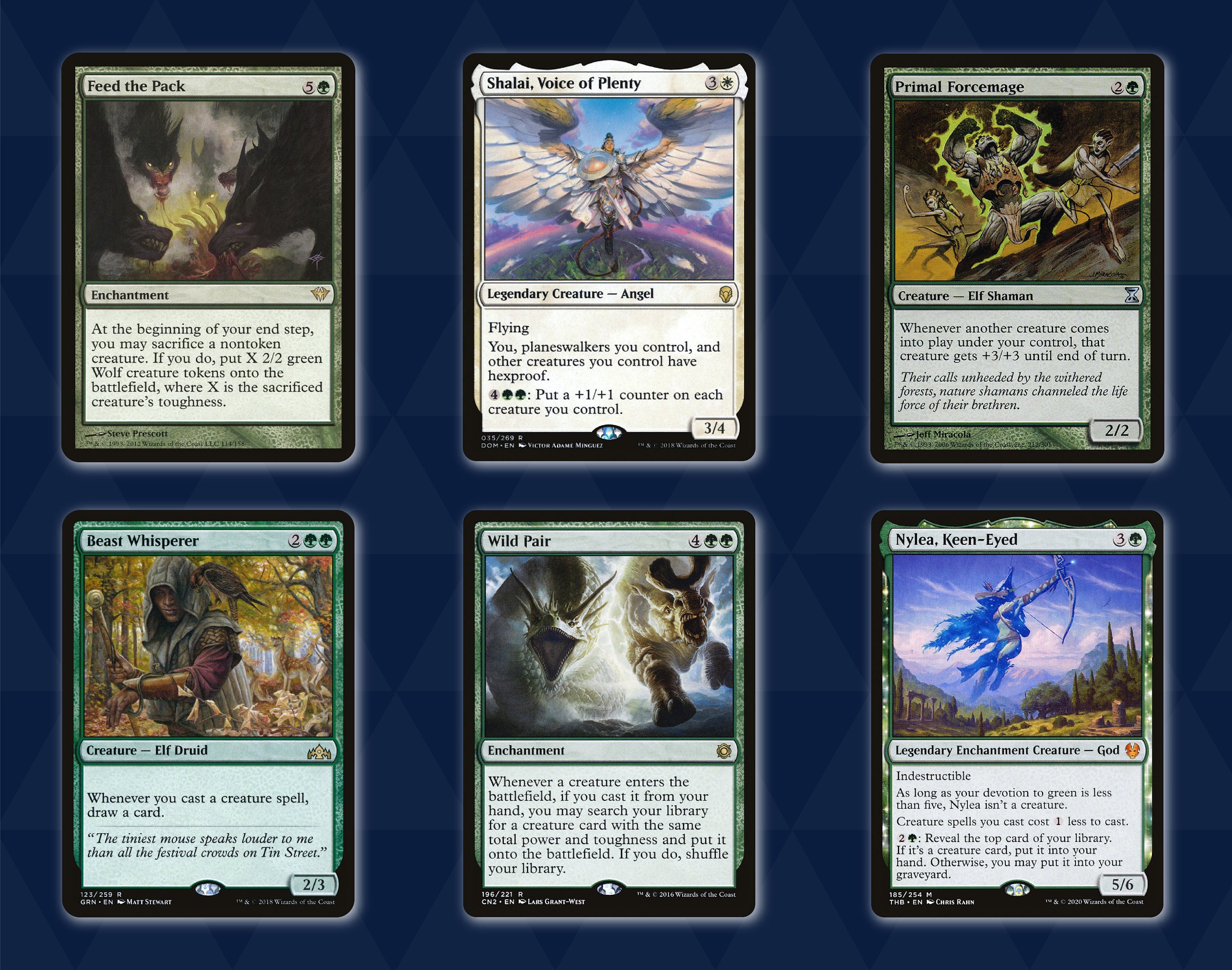 Tolsimir, Friend to Wolves Custom Commander Wolf Tribal Deck. 100 Card ...