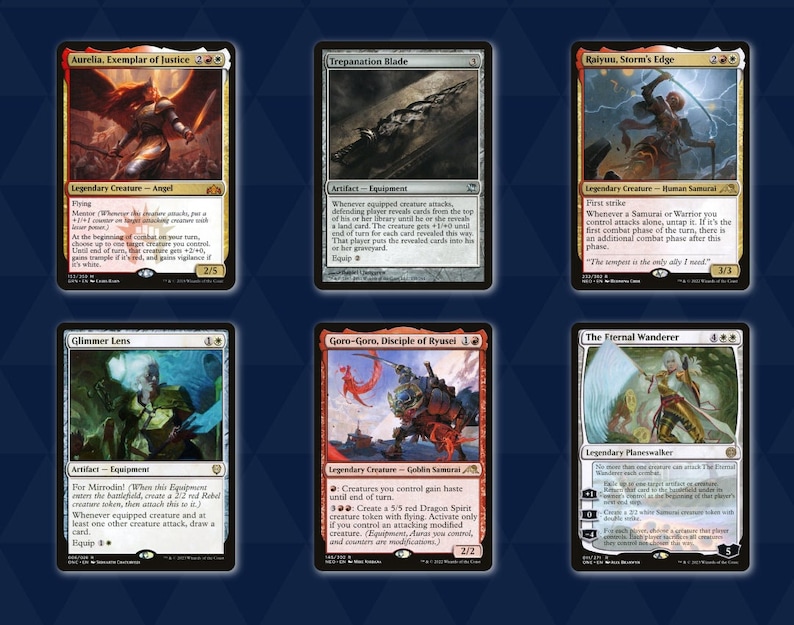 Isshin, Two Heavens as One Custom Samurai Tribal Deck. 100 Card ...