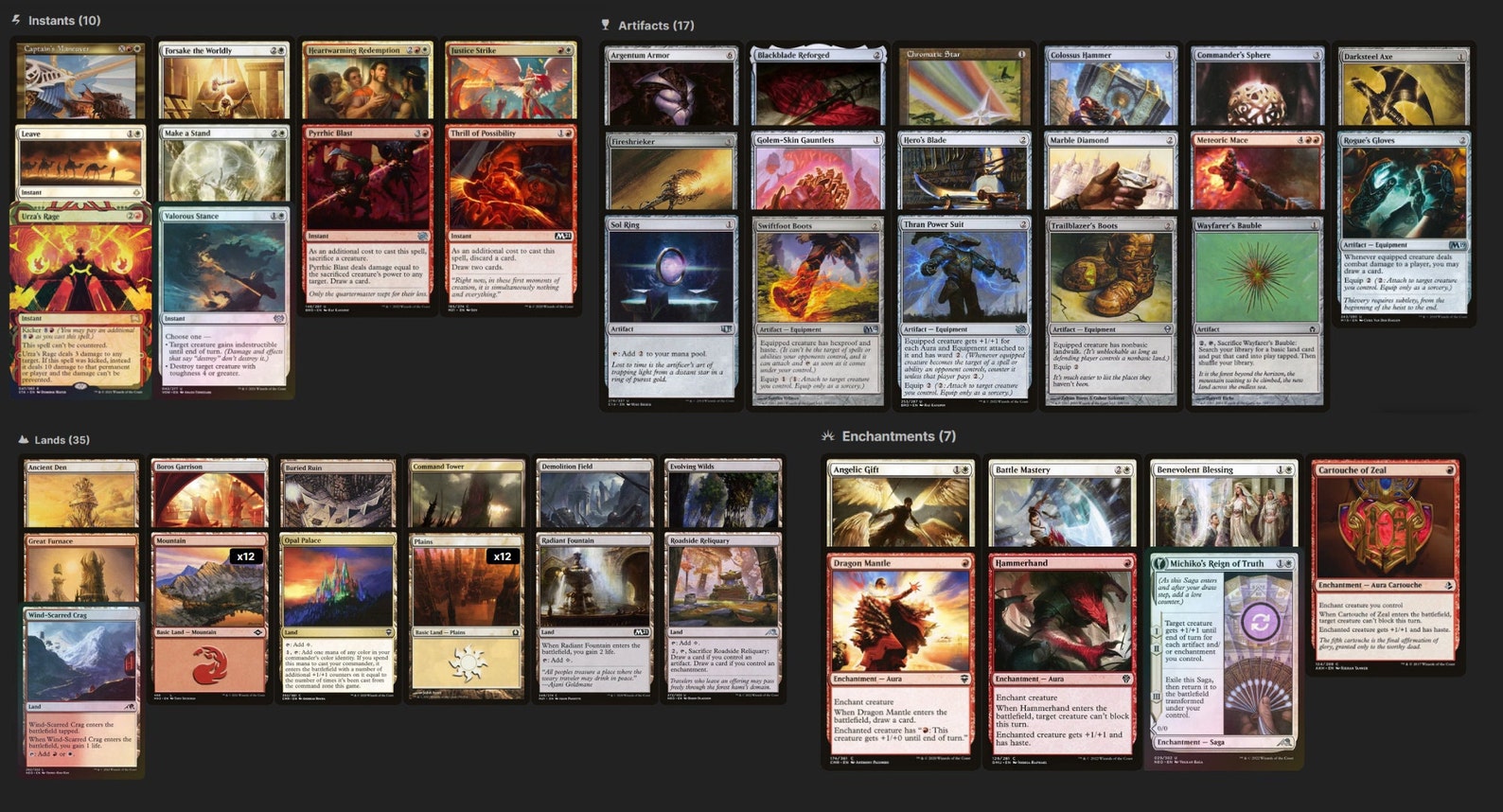 Custom Partner Deck. Rograkh, Son of Rohgahh and Ardenn, Intrepid ...