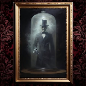 The Phantom, Haunted Mansion Digital Print, Halloween Print, Ghost With ...