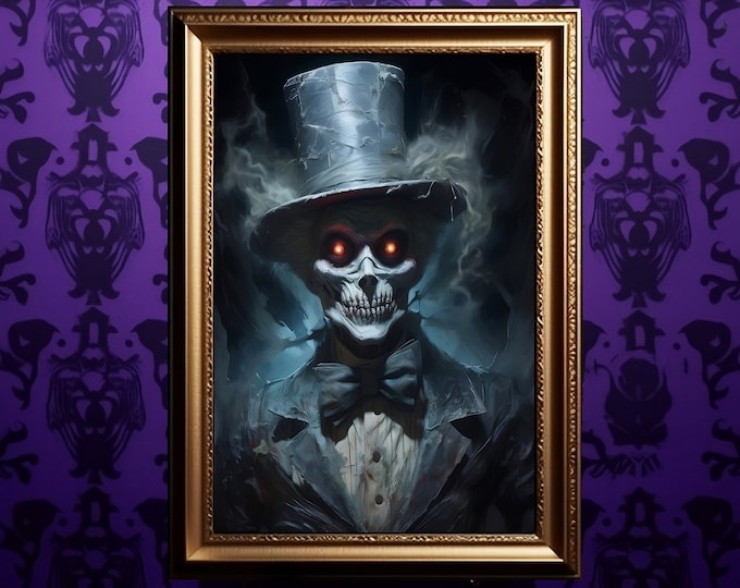 Ghost Lady Portrait Poster, Halloween Matte Poster, Ghost Bride, Dark ...