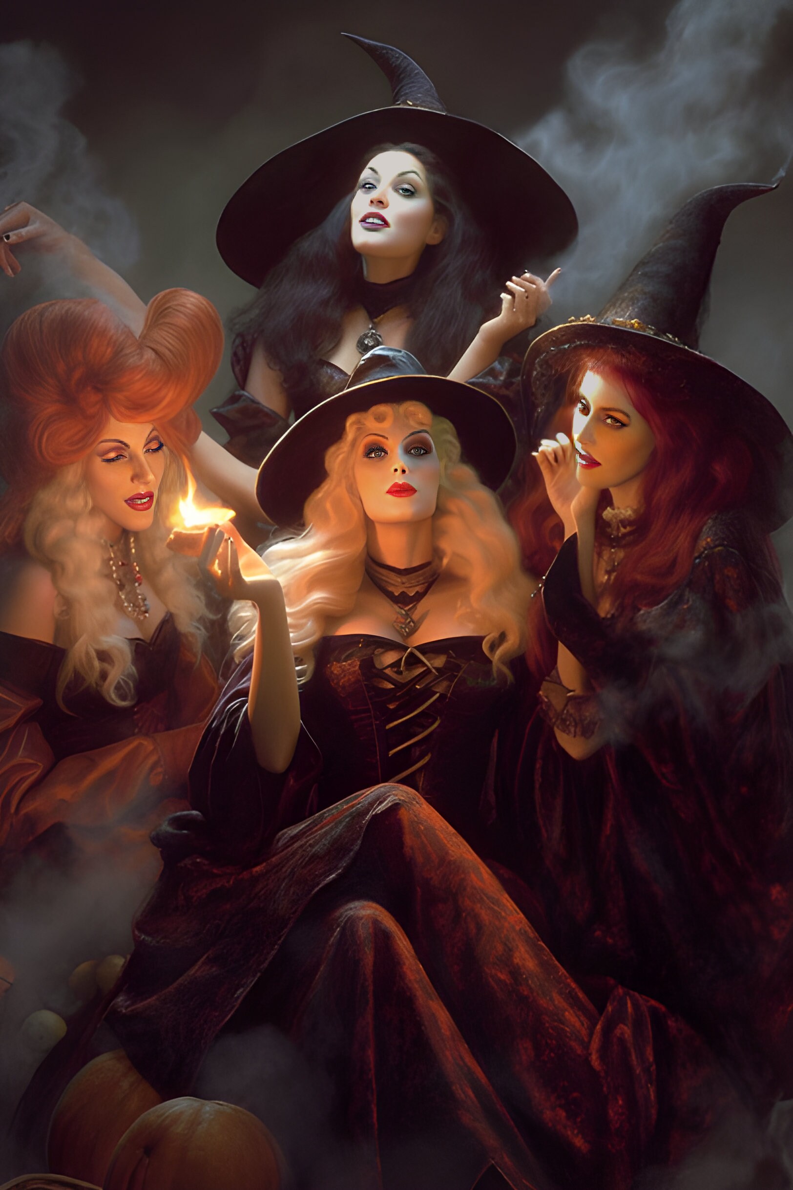 Hocus Pocus, Witch Poster, Gothic Digital Print, Halloween Decor ...