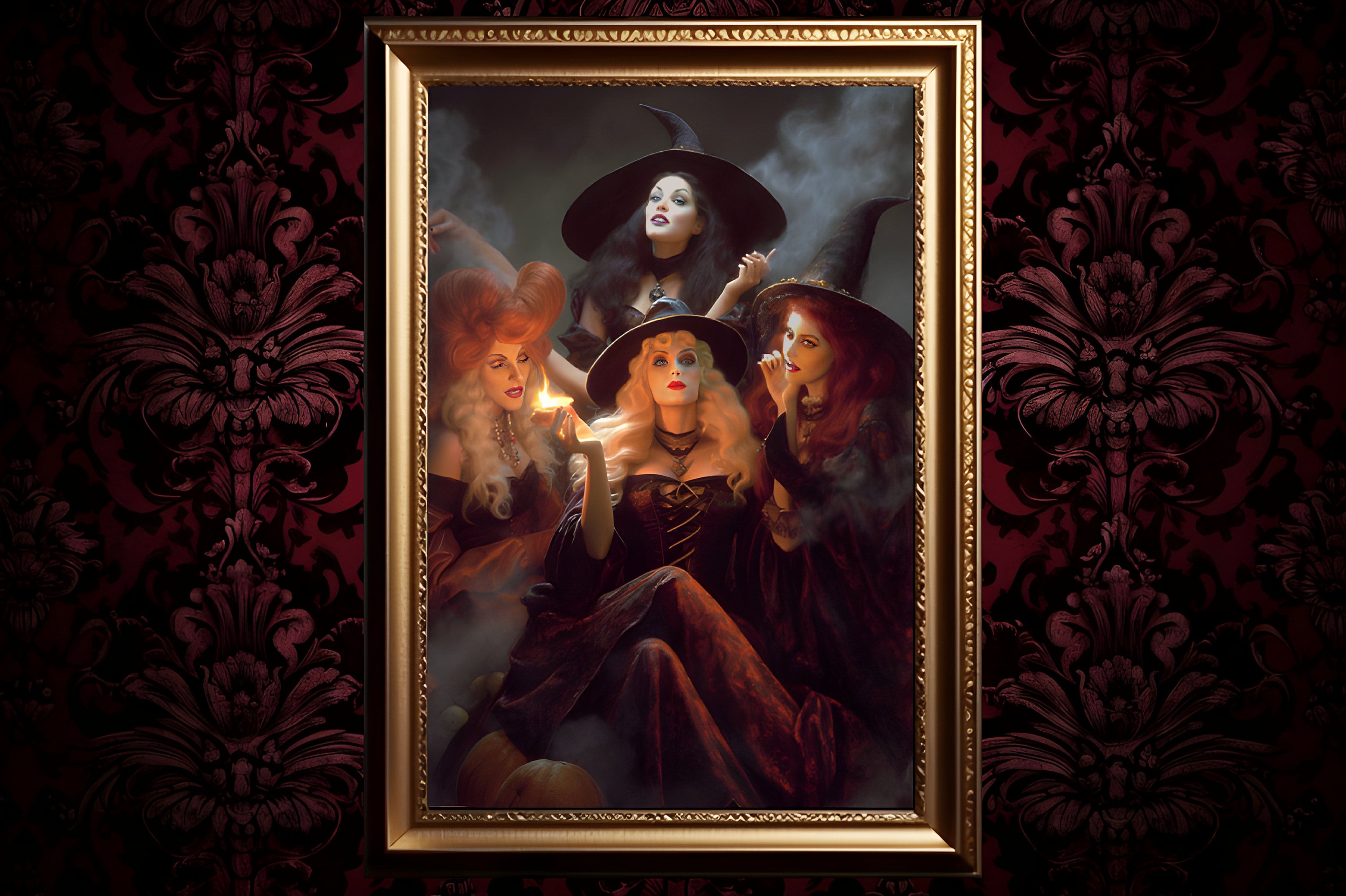 Hocus Pocus, Witch Poster, Gothic Digital Print, Halloween Decor ...