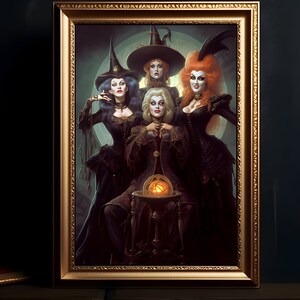 Hocus Pocus, Witch Poster, Gothic Digital Print, Halloween Decor ...