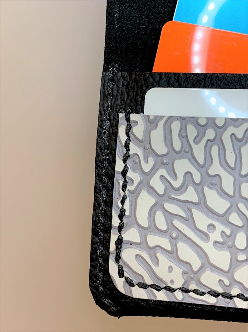Handmade Nike/air Jordan Sneaker Inspired Elephant Black Cement Card ...