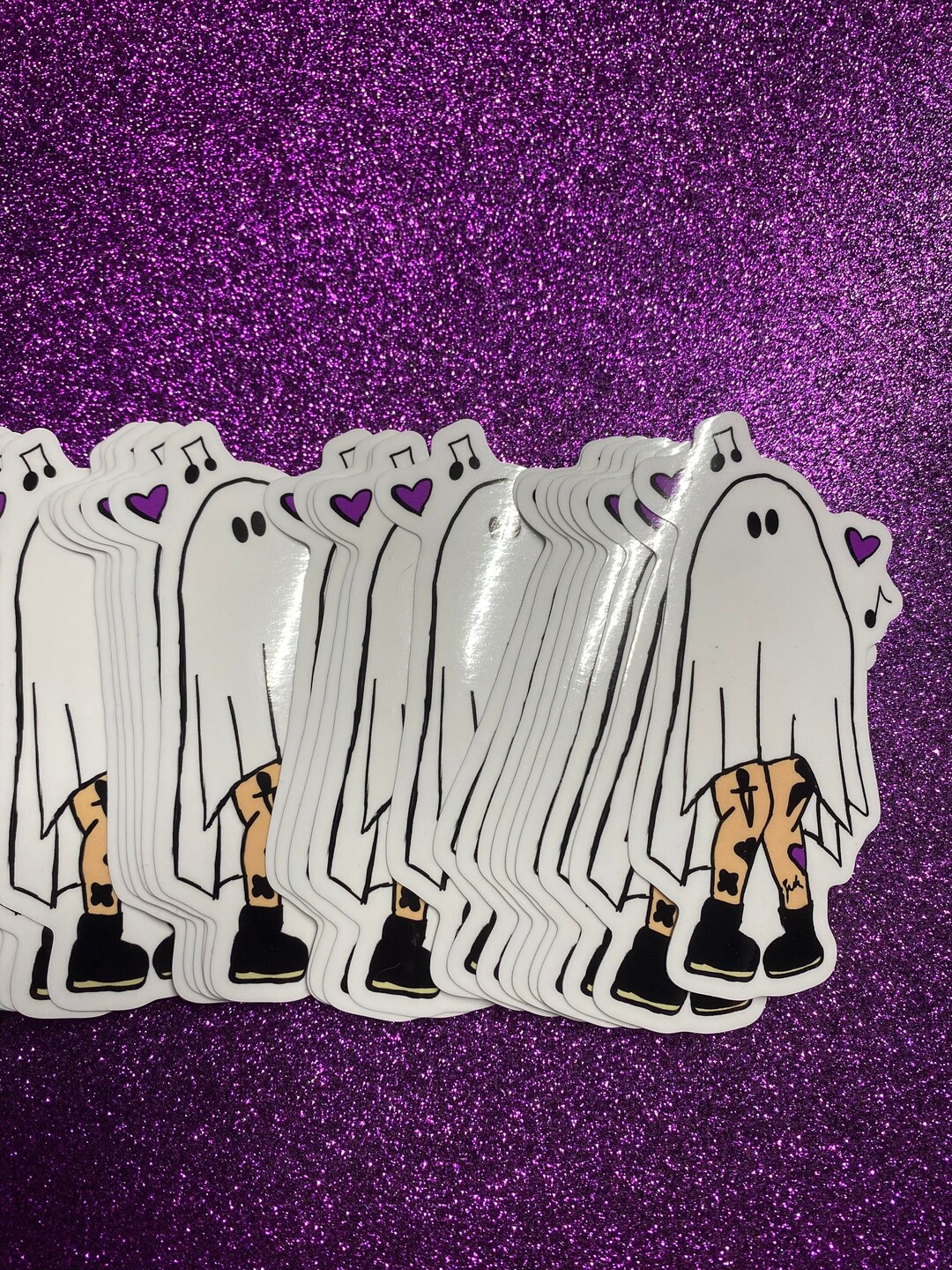 Ghost Girl Sticker Sticker Vinyl Laptop, Water Bottle, Planner Journal ...