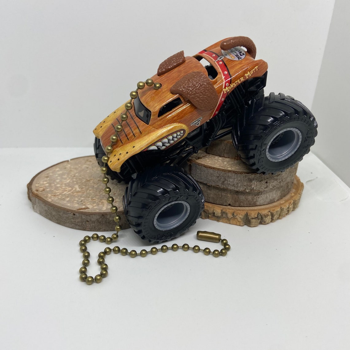 Monster Mutt, Fan Pull, Light Chain Pull, Monster Truck - Etsy