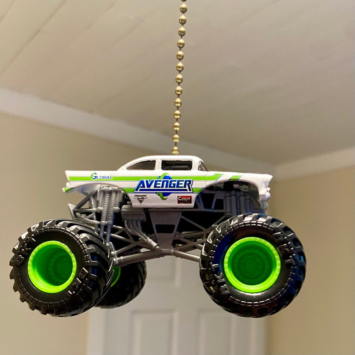Avenger Fan Pull, Light Chain Pull, Monster Truck - Etsy