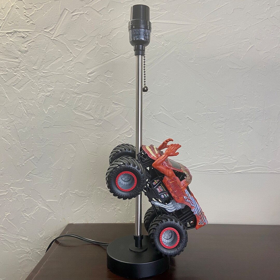Zombie, Custom Monster Truck Lamp - Etsy