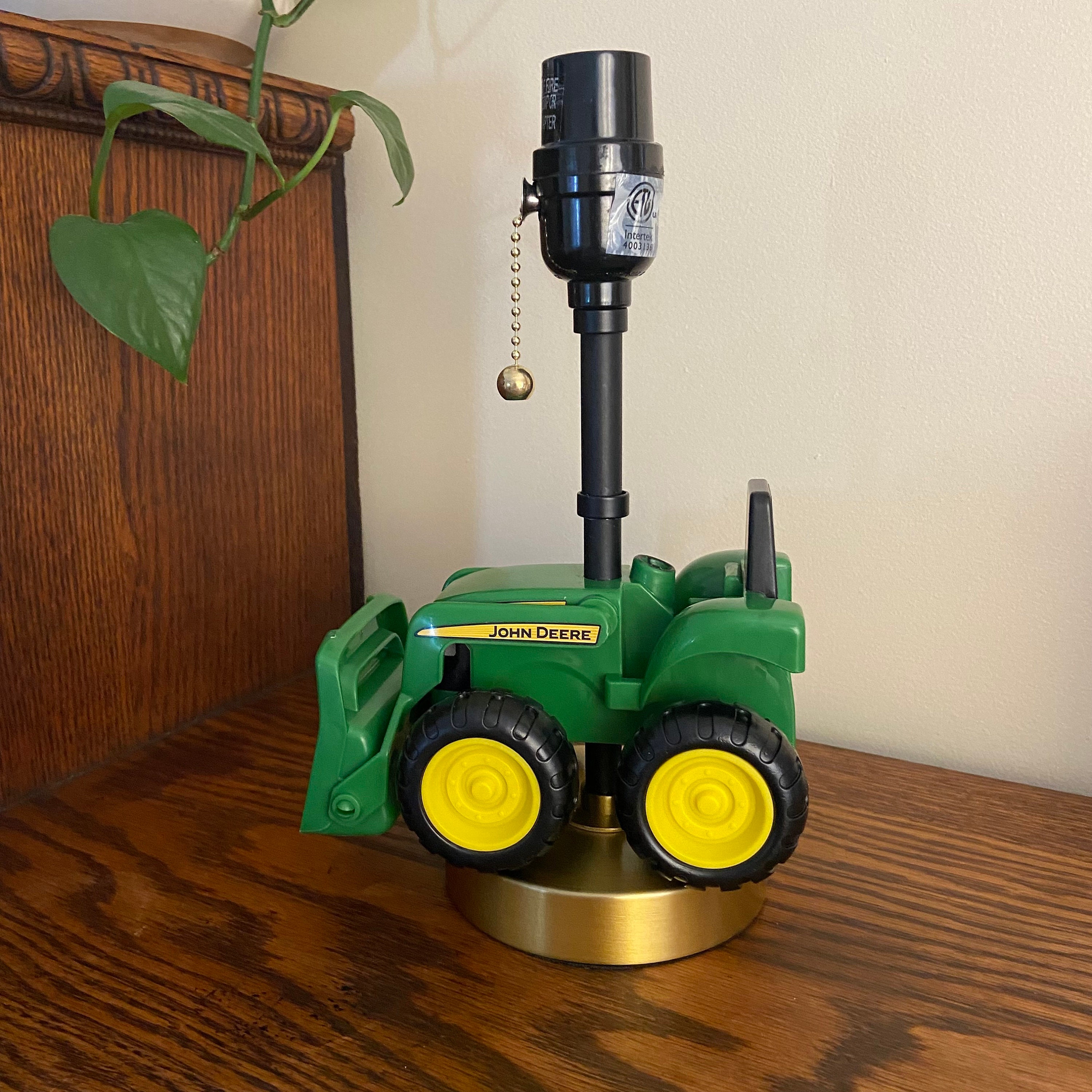 Custom Green Tractor, Loader Lamp, Farmhouse Decor - Etsy