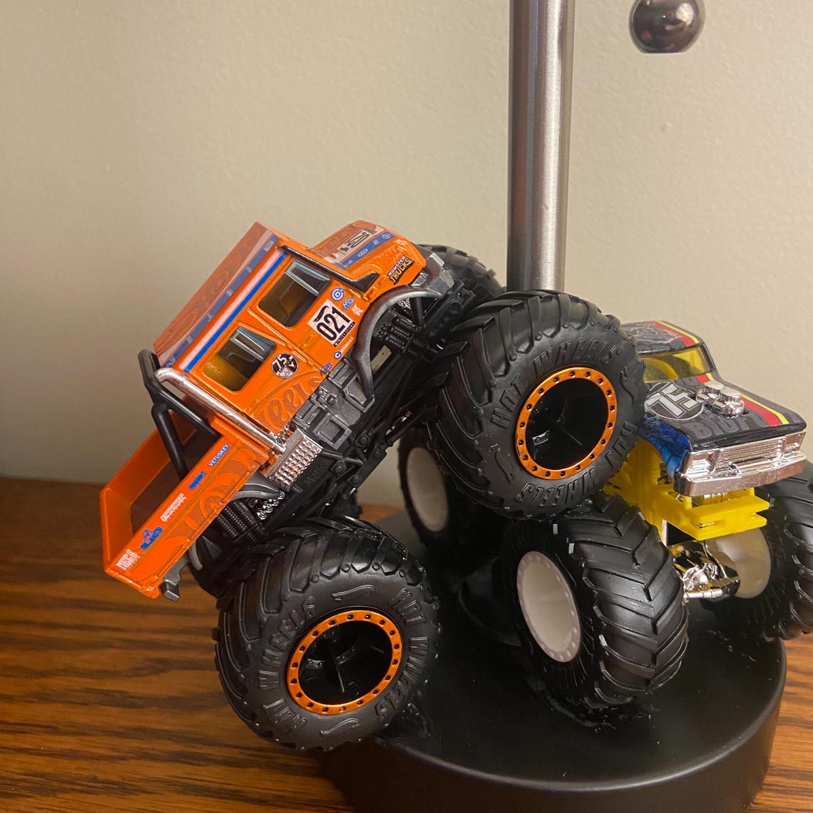 Big Foot and Semi Truck, Monster Truck Lamp, Bedroom Lighting Fixtures ...