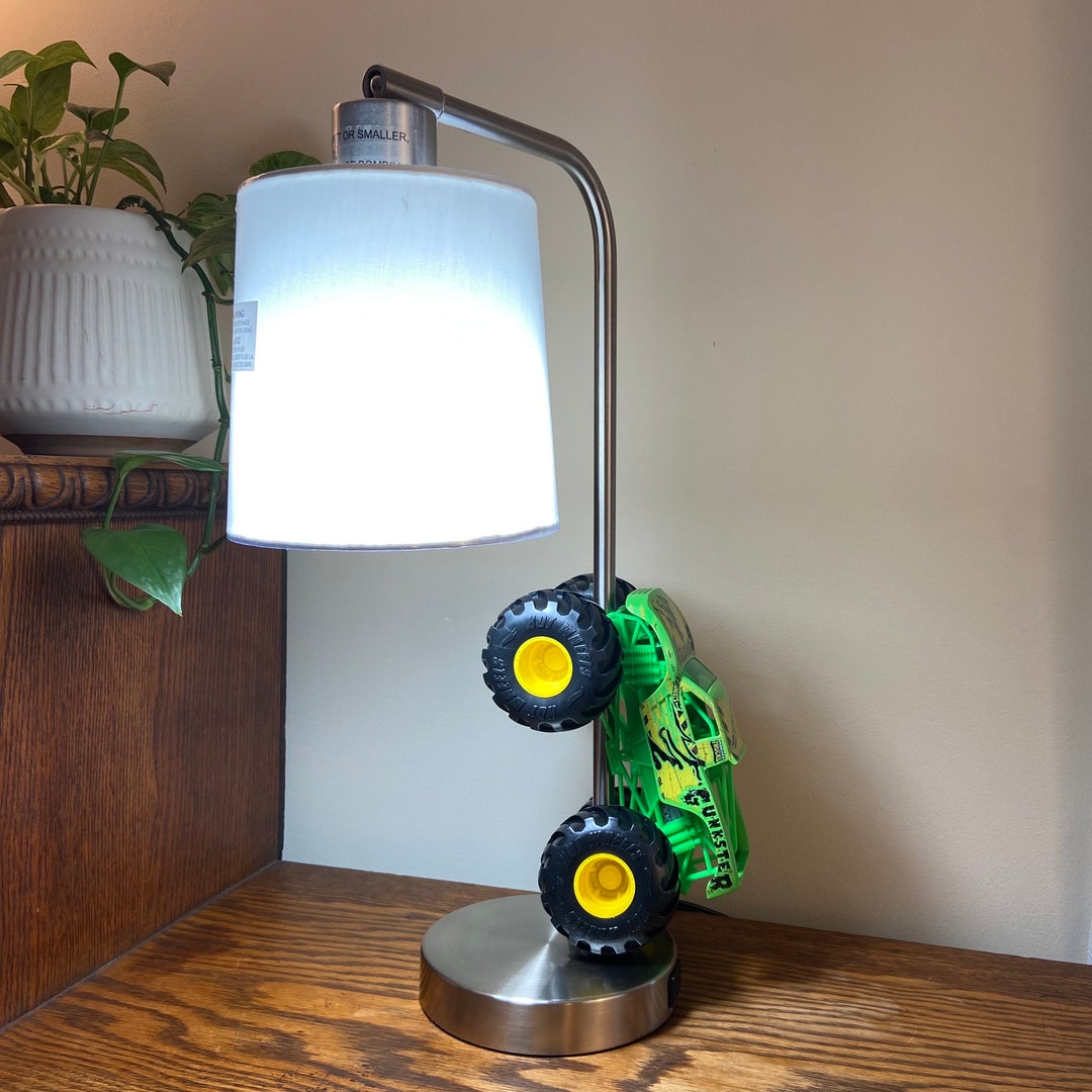 Gunkster, Monster Truck Lamp - Etsy