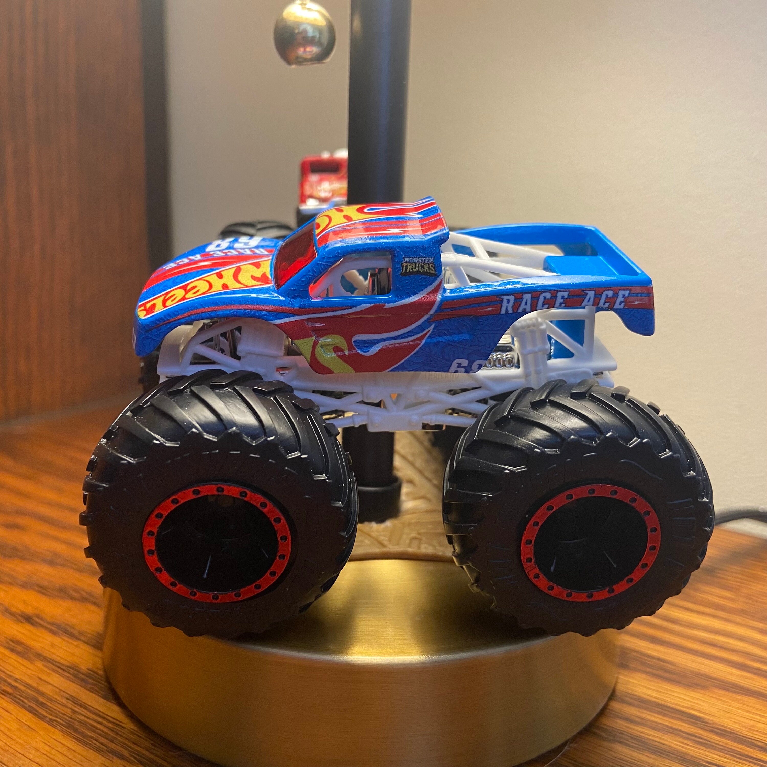 5 Alarm Firetruck and Race Ace, Monster Truck Lamp, Bedroom Lighting ...