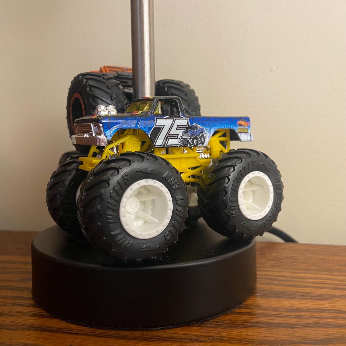 Big Foot and Semi Truck, Monster Truck Lamp, Bedroom Lighting Fixtures ...