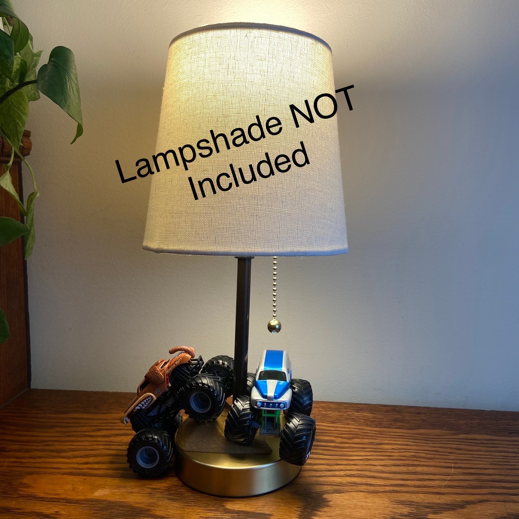 Monster Mutt and Grave Digger the Legend, Custom Lamp, Monster Truck ...