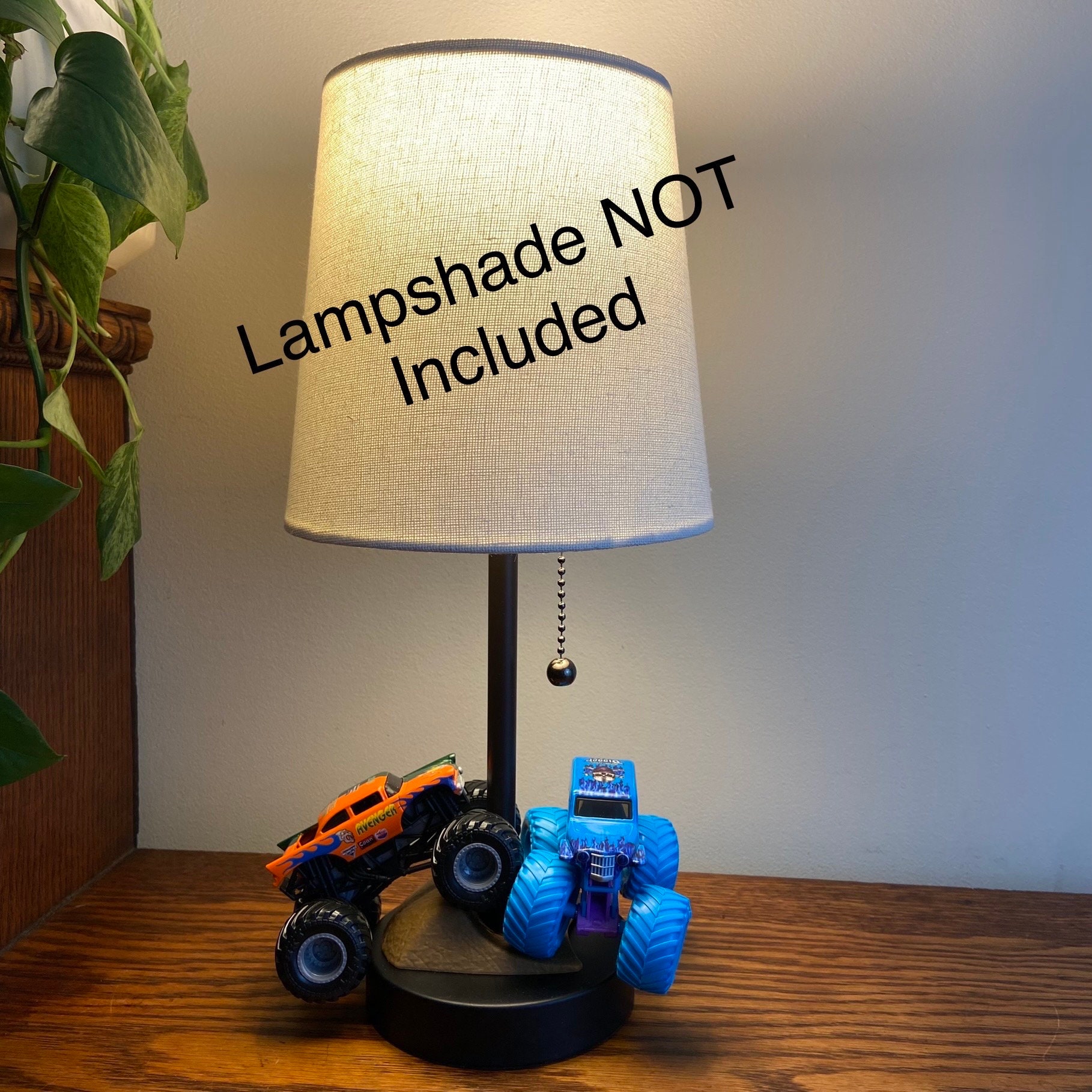 Avenger and Son Uva Grave Digger, Monster Truck Lamp, Bedroom Lighting ...