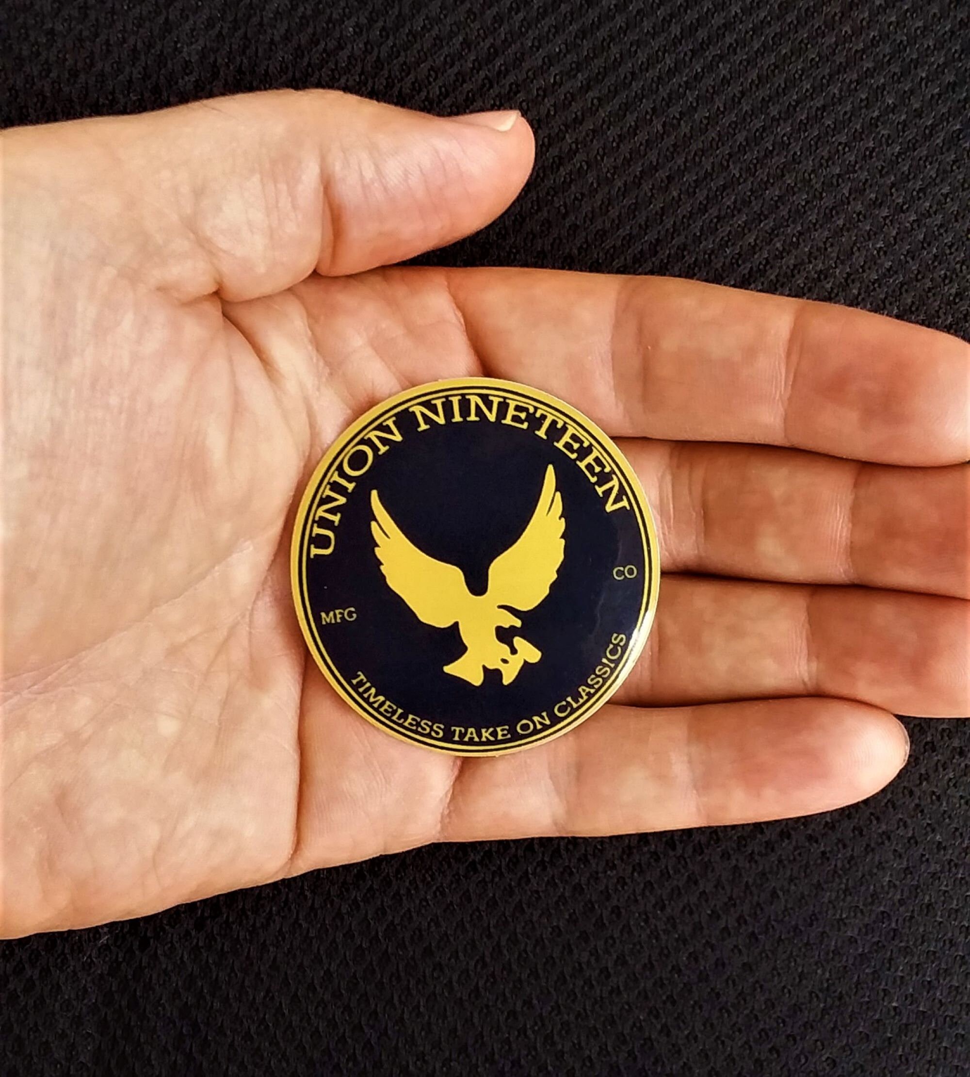 Union Nineteen Sticker - Etsy