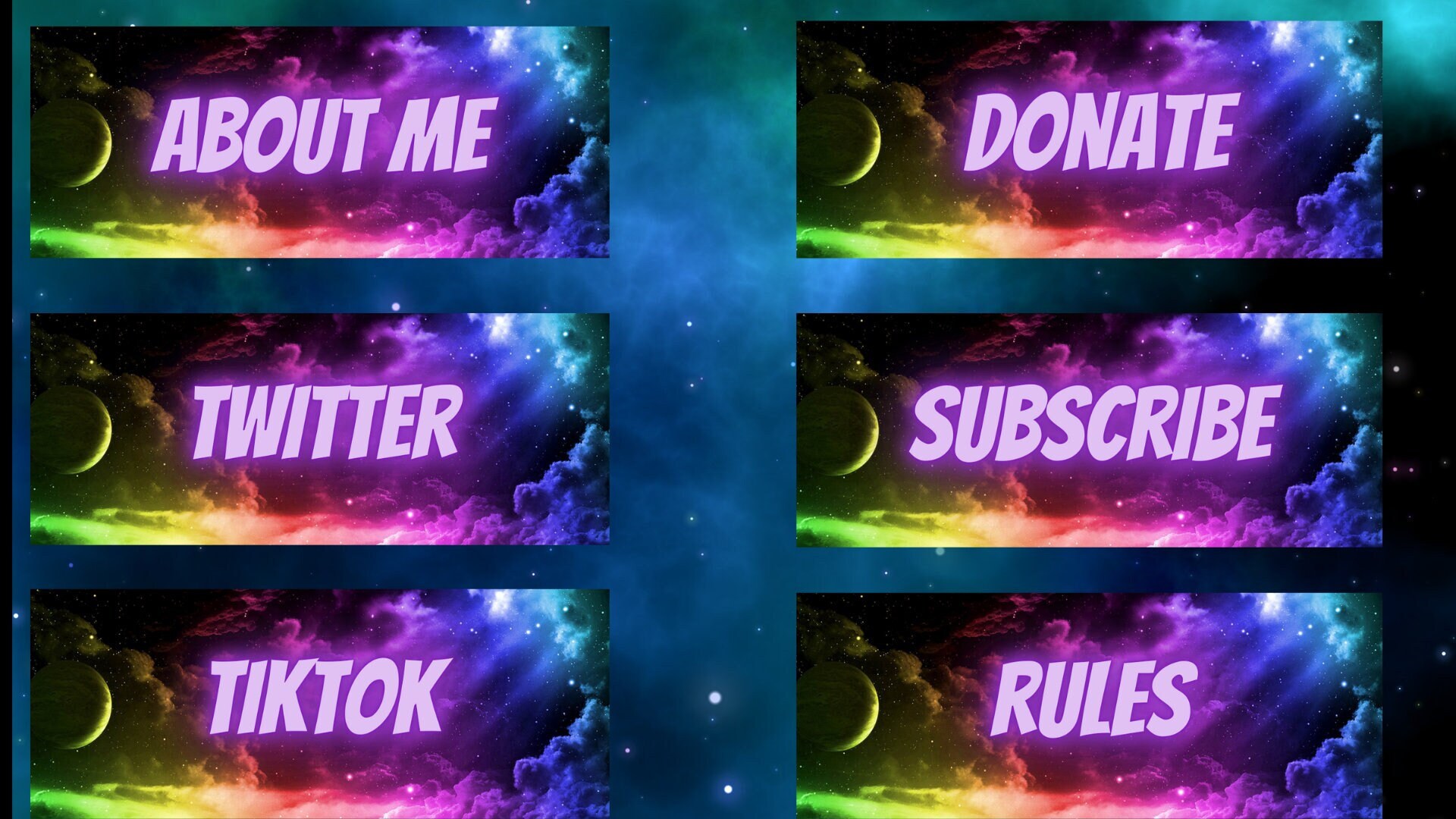 Galaxy Panels - Etsy