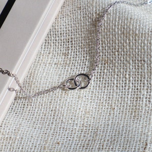 Sterling Silver Friendship Bracelet Gift for Friend Best Friend Gift ...