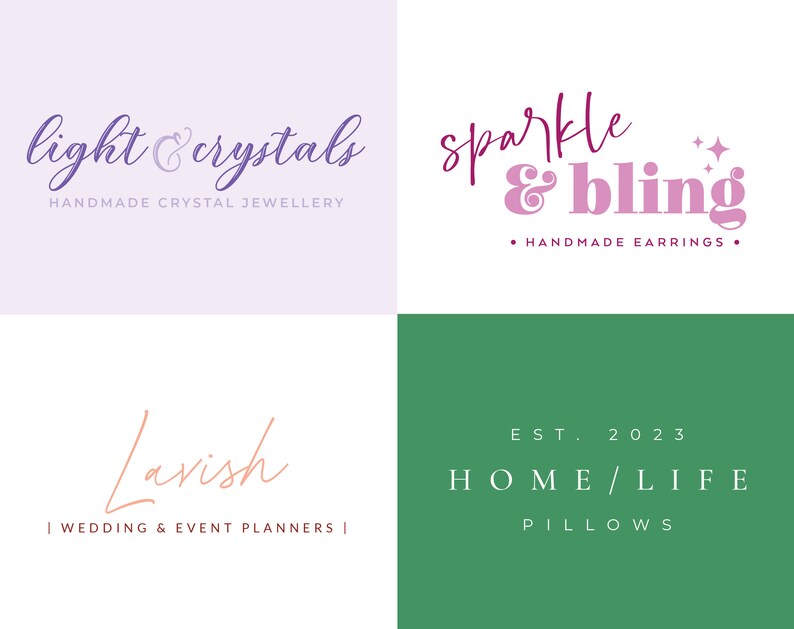 Custom Logo Design, Custom Logo, Text Logo, Text Only Logo, Small ...