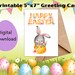 Printable Easter Card, Printable Card, Download, Digital Easter Card ...