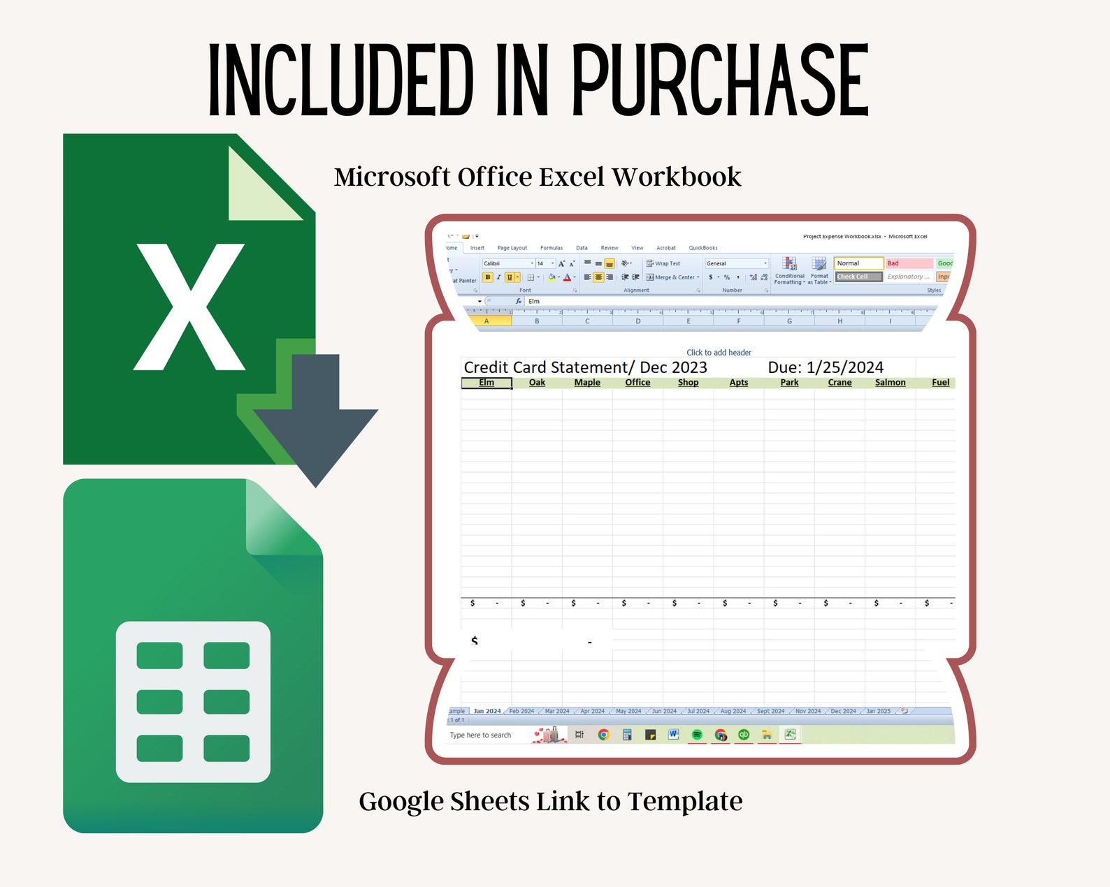 Small Business Bookkeeping Template Excel Spreadsheet Business Expense ...