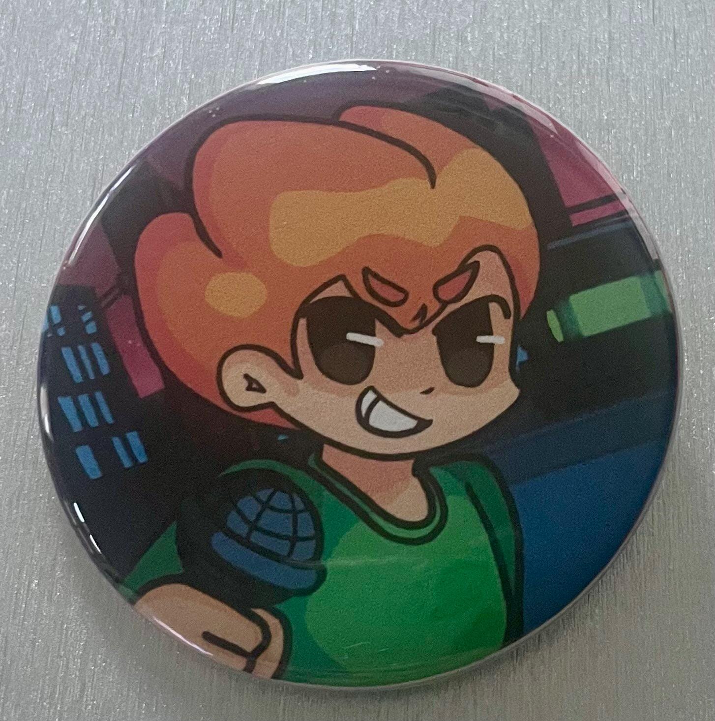 FNF Friday Night Funkin' 3 Button Set BF, GF, and Pico - Etsy