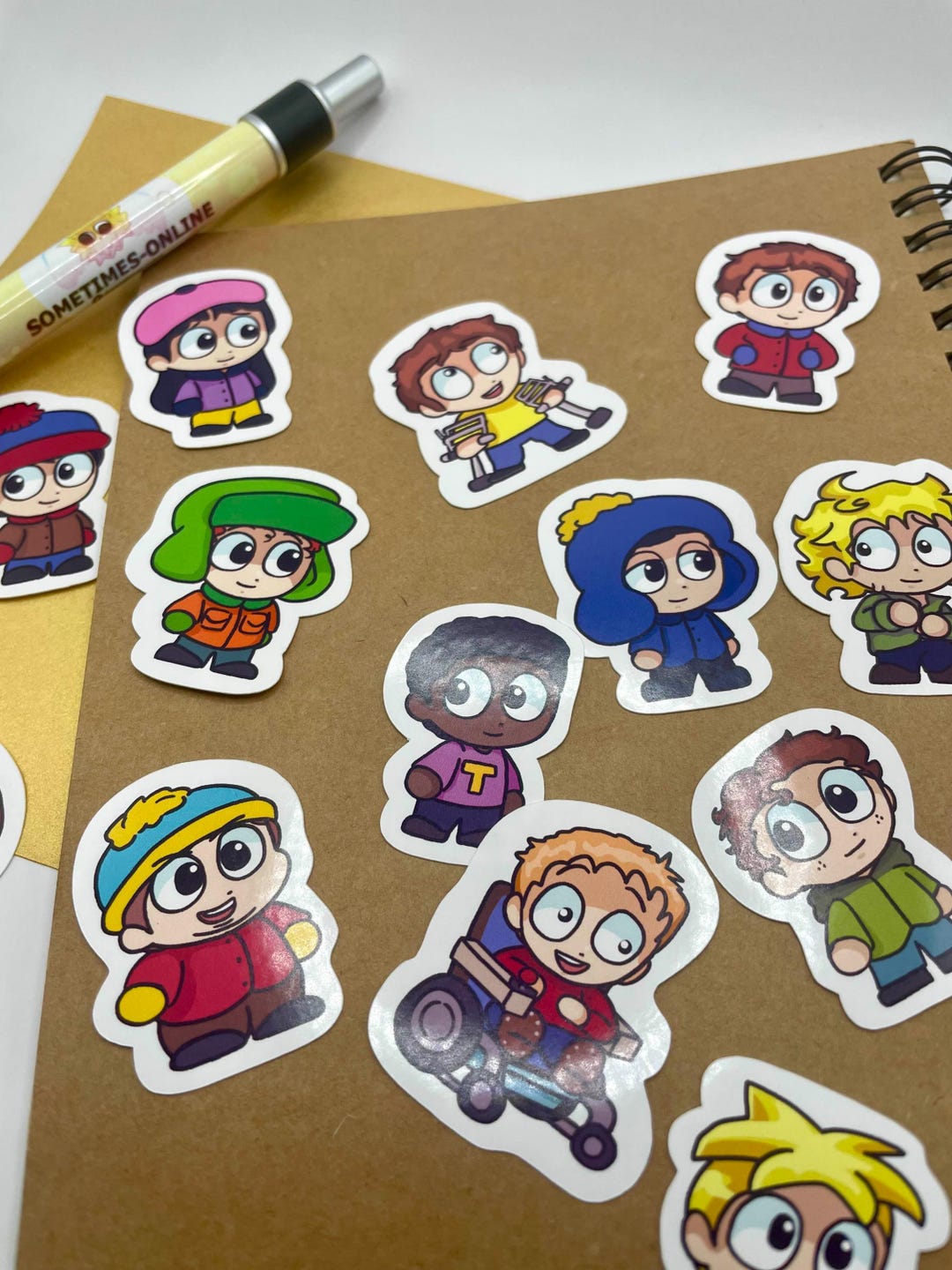SOUTH PARK Sticker Set!! || 13 Stickers || South Park Kids Sticker Set ...