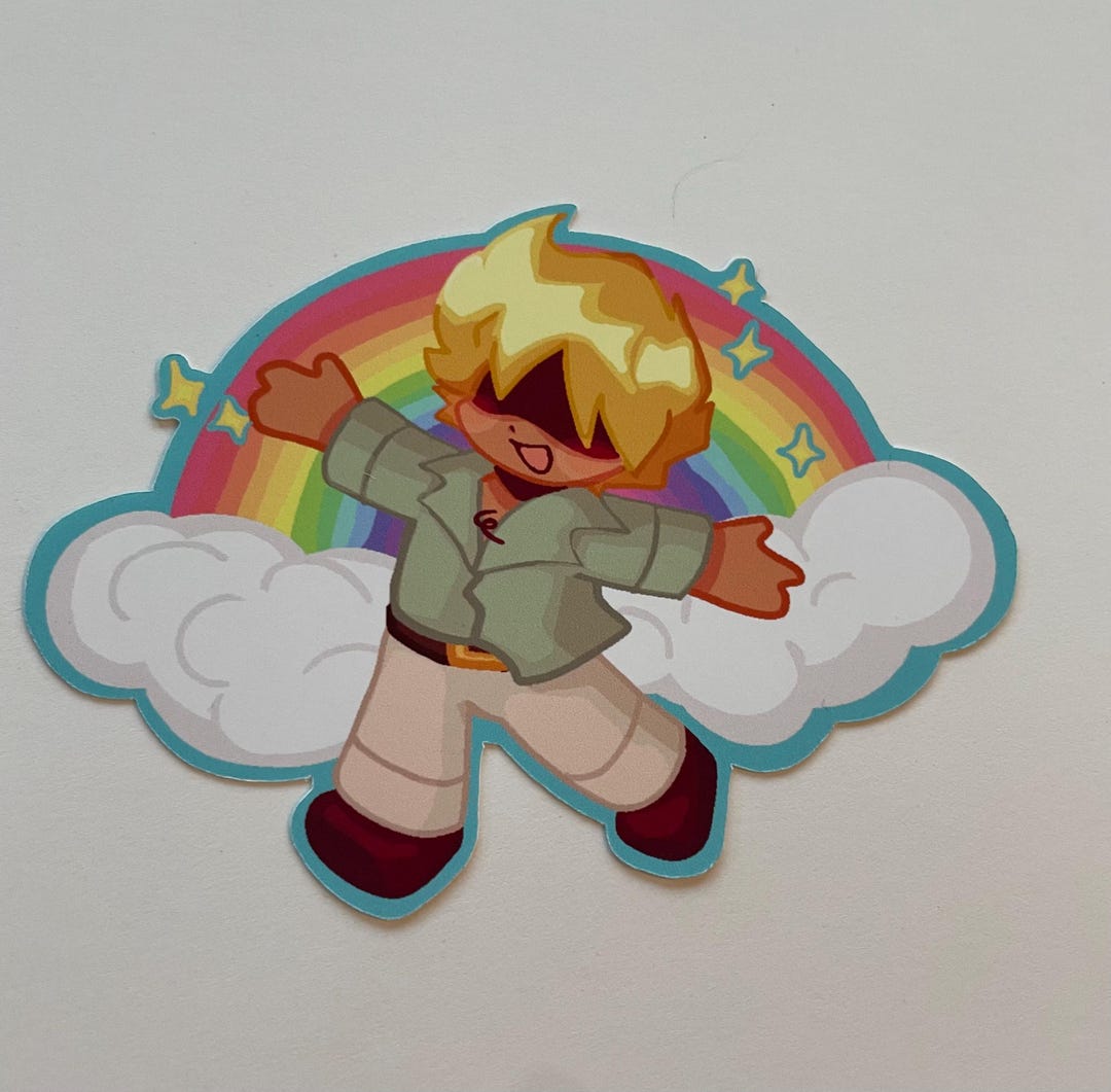 OMORI THE MAVERICK mikhael Magic Sticker the Hooligans Omori - Etsy