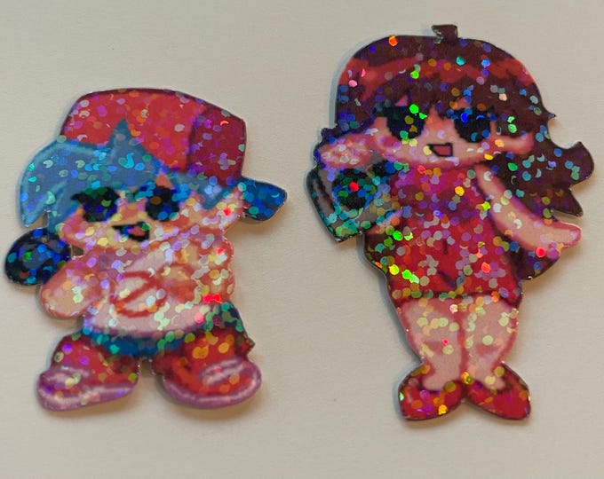 Friday Night Funkin FNF Stickers and Buttons - Etsy