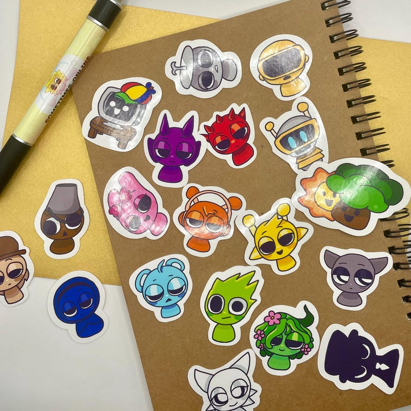 Sprunki Sticker - Etsy
