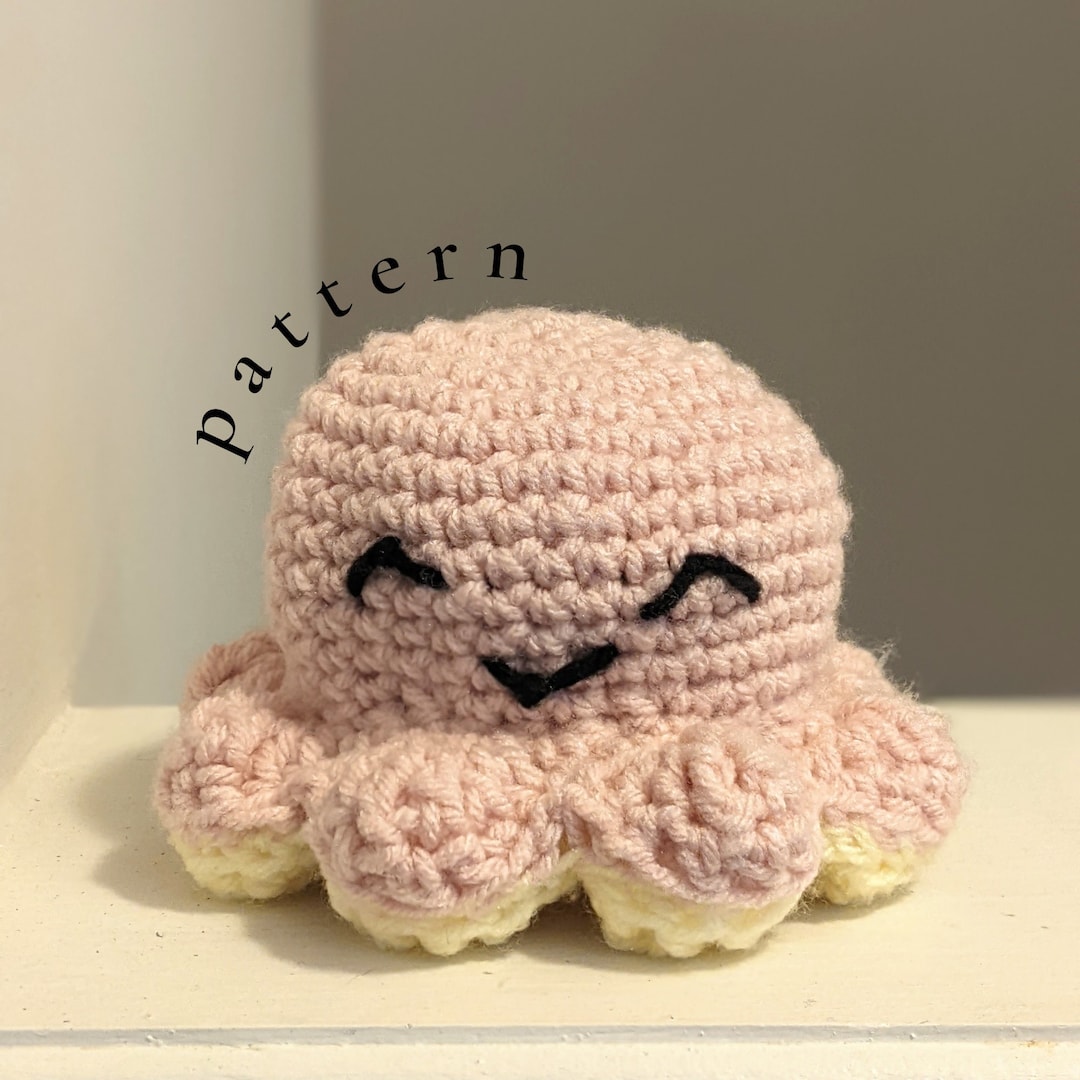 CROCHET PATTERN: Reversible Mood Octopus - Etsy