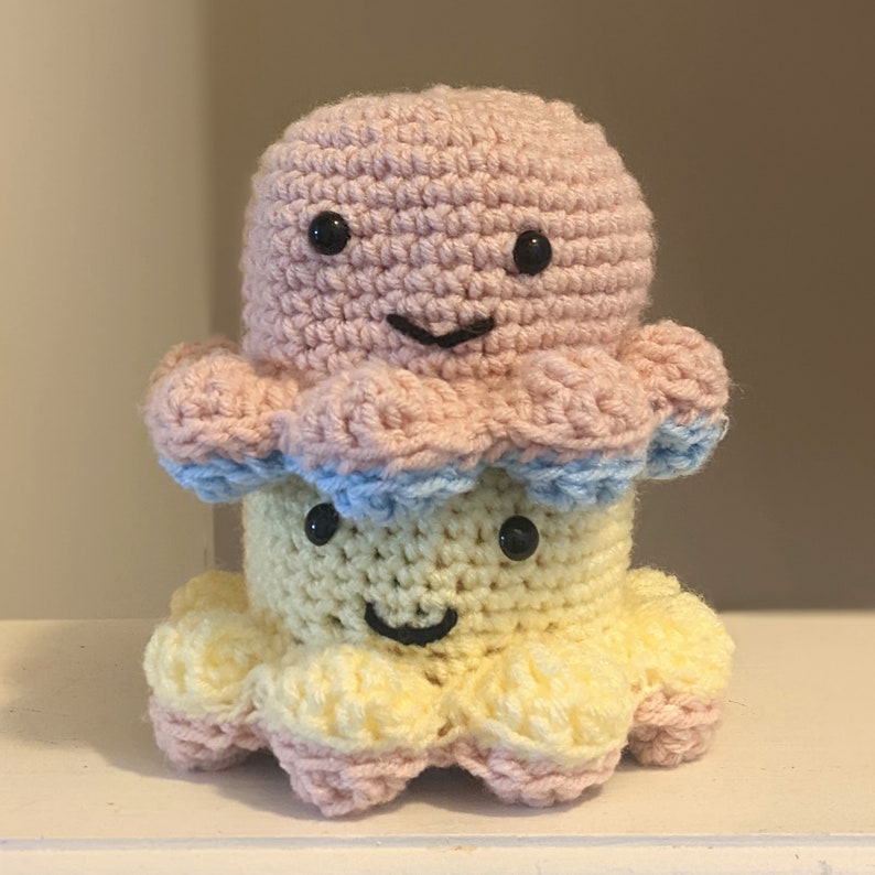 CROCHET PATTERN: Reversible Mood Octopus - Etsy