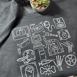 Retro Radiology Shirt • Radiology Gifts • RAD Tech Tshirt • X-ray Tech ...