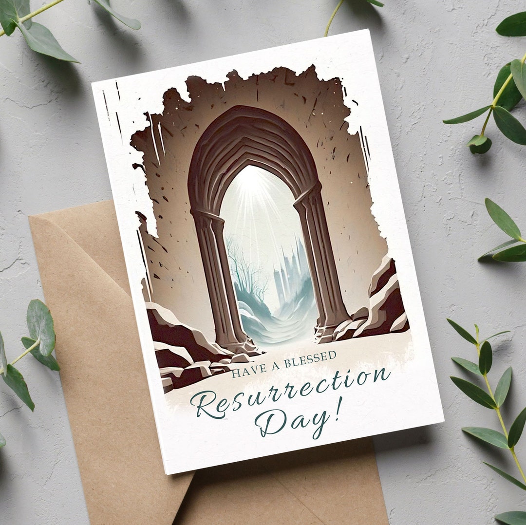 Resurrection Day Card, Have a Blessed Resurrection Day, Instant ...