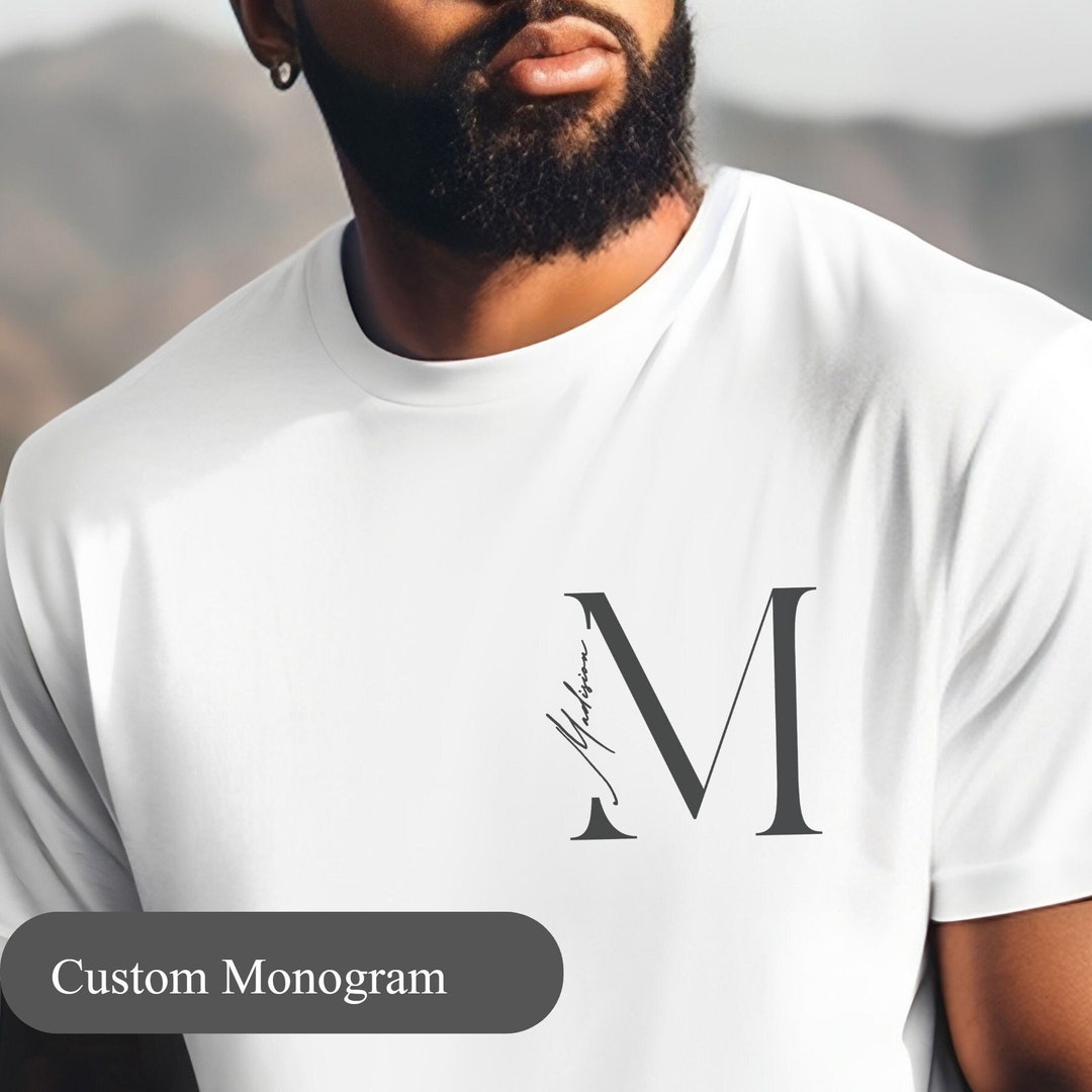 Personalized T-shirt, Personalized Monogram Shirt, Custom Tee, Company ...