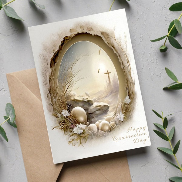 Happy Resurrection Day Cards - Etsy