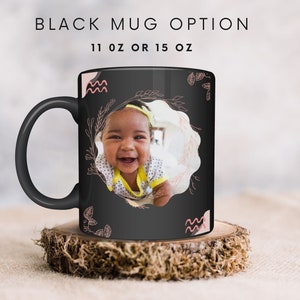 Custom Baby Photo Mug, Baby Face Gift Mug, Little Bundle of Joy ...