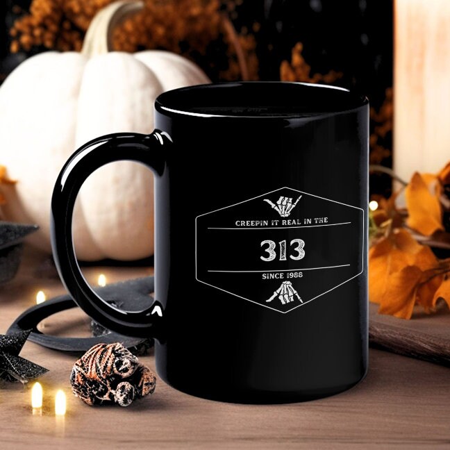 Creeping It Real in the your Area Code Custom Mug Halloween - Etsy