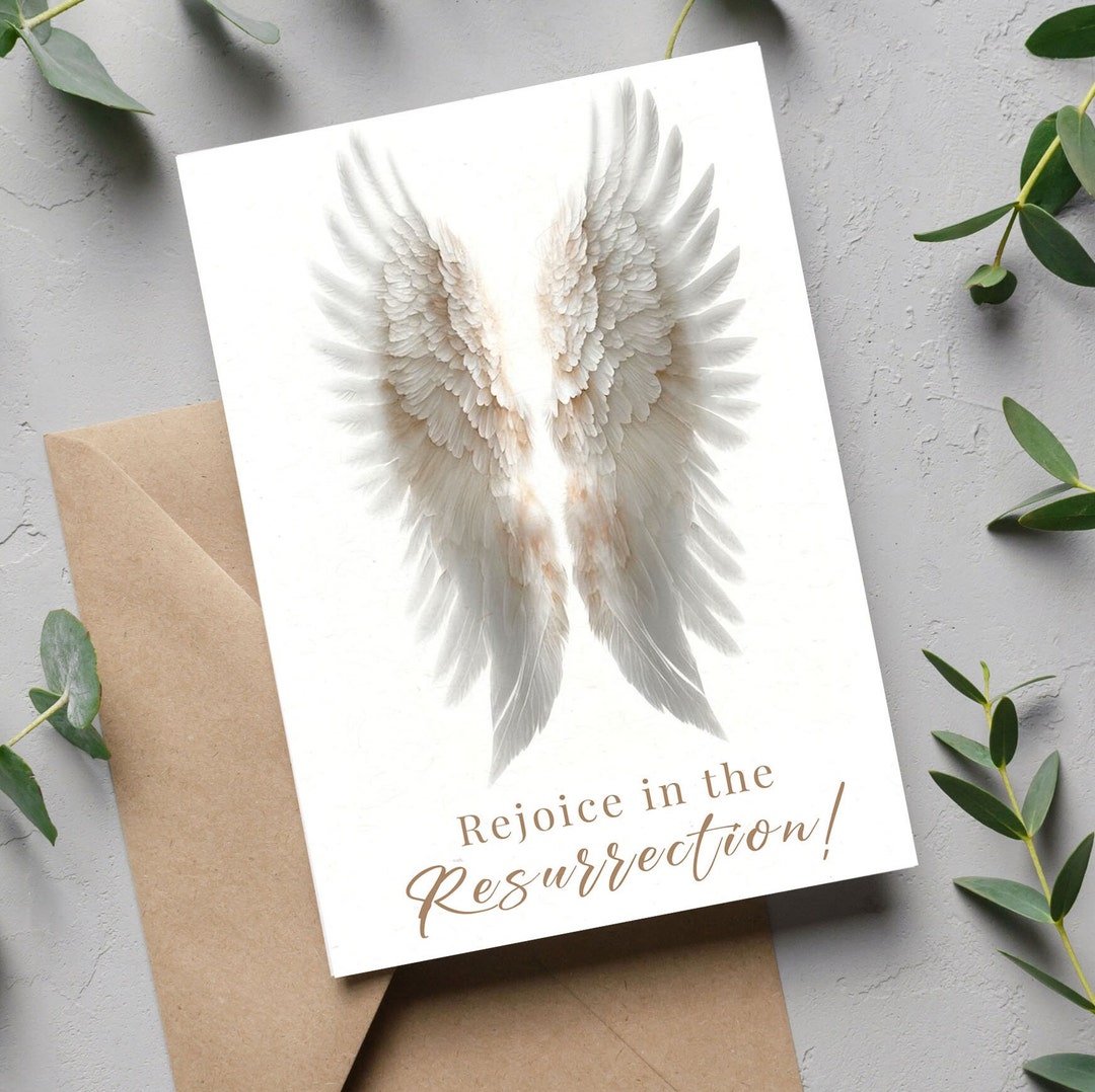 Resurrection Day Card, Rejoice in the Resurrection, Instant Download ...