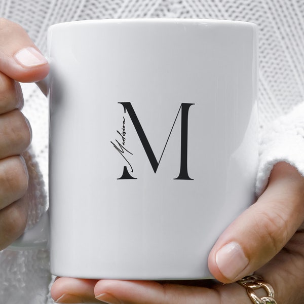 Monogram Mug - Etsy