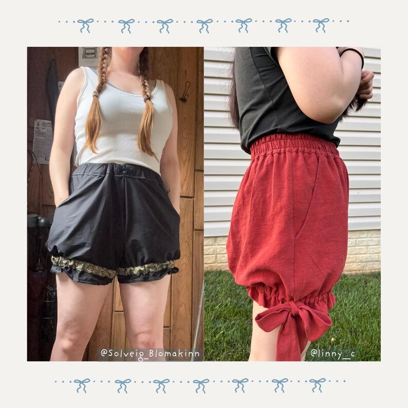 Fawn Bloomer Shorts ⊹ PDF Sewing Pattern US 0-28 ⊹ Size Inclusive - Etsy
